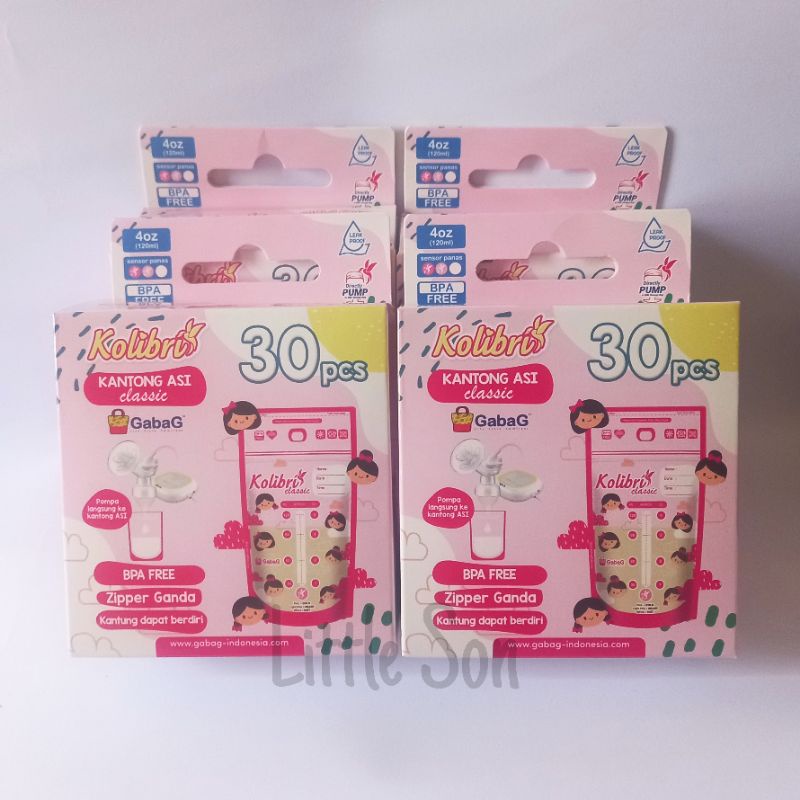 Jual Kantong Asi Gabag 120ml Girl Pink Kolibri Classic | Shopee Indonesia