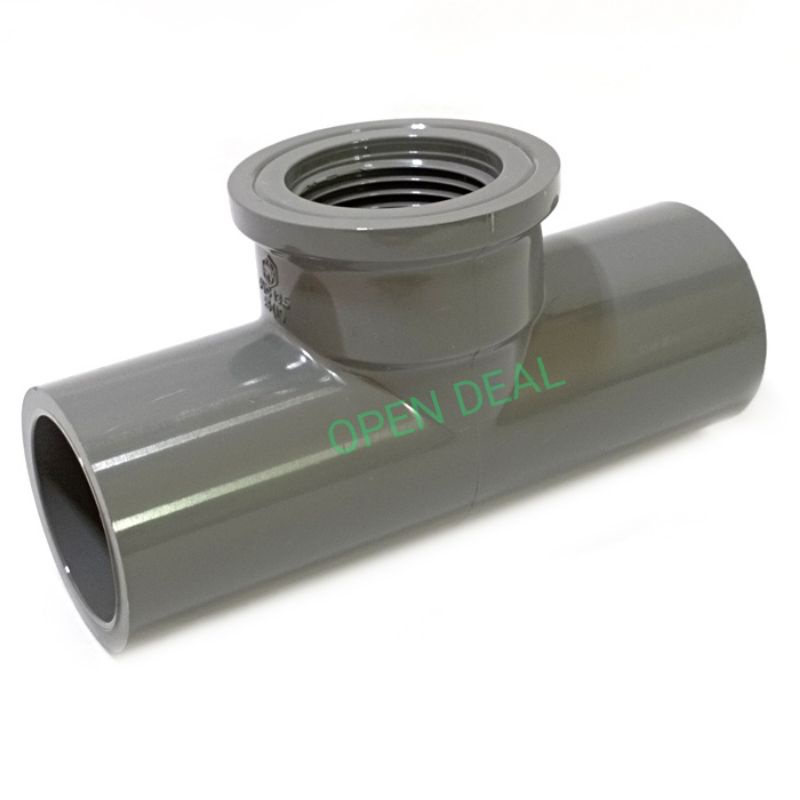 Jual Tee Drat Dalam 1" inch Aw SCG / TDD 1 in Pvc / Faucet Tee 1 Inch | Shopee Indonesia