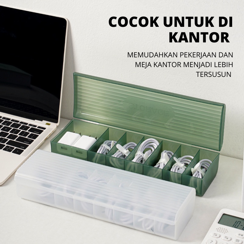 Jual Muzy Kotak Kabel Kotak Penyimpanan Kabel Storage Kabel Data Tempat ...