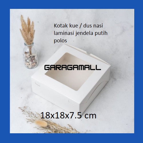 Jual Kotak box kardus nasi kotak nasi laminasi jendela dus nasi kotak ...