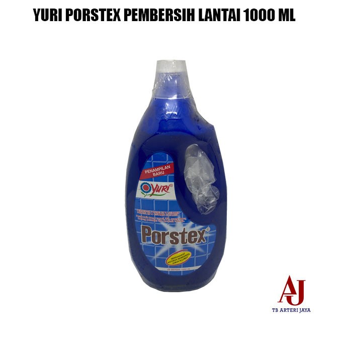 Jual Yuri Porstex Pembersih Porselen 1000 ml 1 Liter Porcelain Biru ...