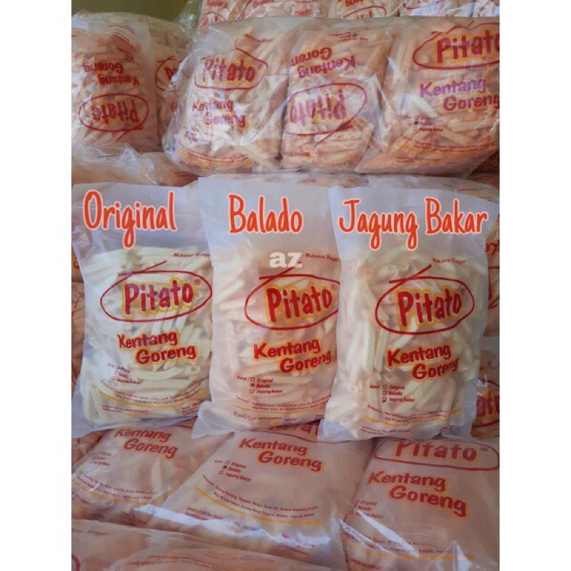 Jual Pitato kentang goreng 250g murah | Shopee Indonesia