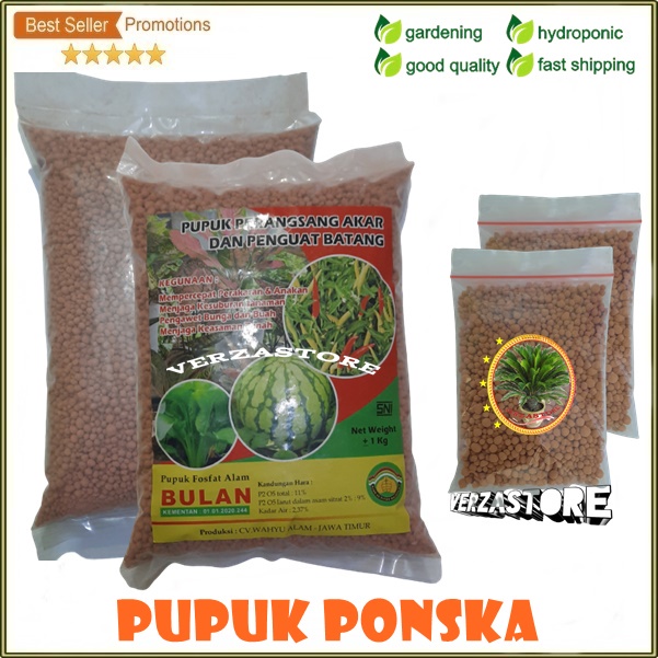 Jual pupuk ponska repack 100grm pupuk perangsang akar dan penguat ...