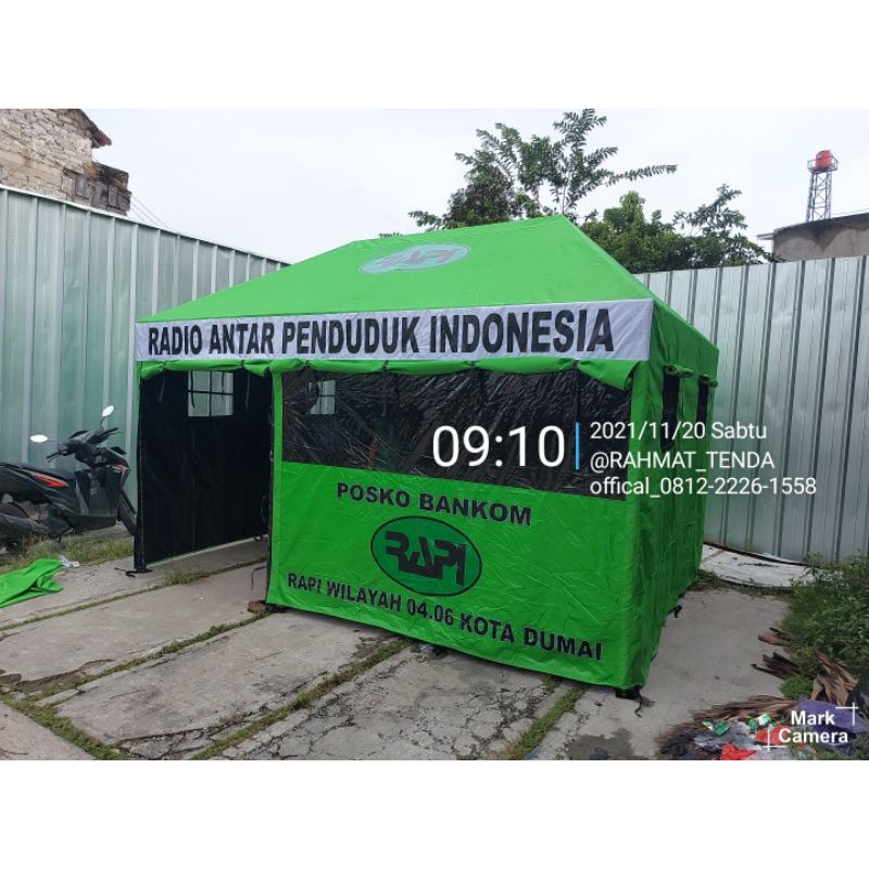 Jual Tenda pos Siaga RAPI UK 3x4 tenda posko multipungsi | Shopee Indonesia