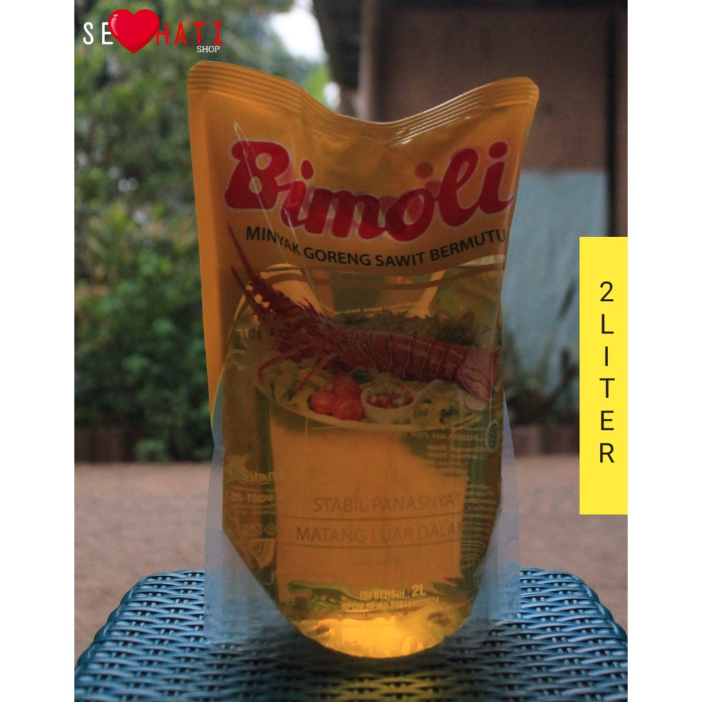 Jual minyak bimoli 2 liter kemasan pouch/isi ulang | Shopee Indonesia