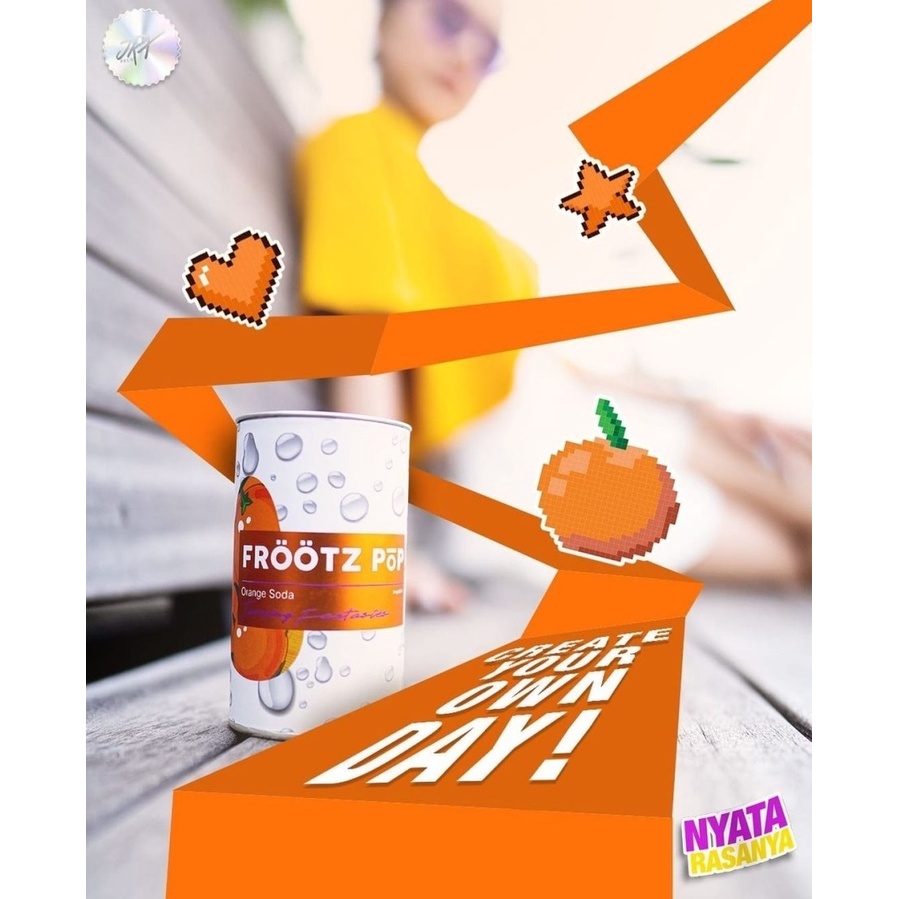 Jual JRX Frootz Pop Orange Soda 60ML by JRX Brew | Shopee Indonesia