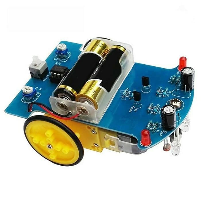 Jual robot line follower robot pengikut garis kit robot anak edukasi ...