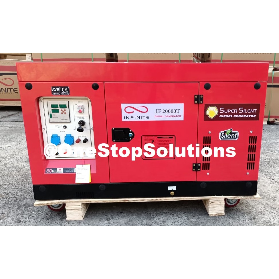 Jual GENSET INFINITE GENERATOR DIESEL GENSET SILENT E-STARTER SILENT ...