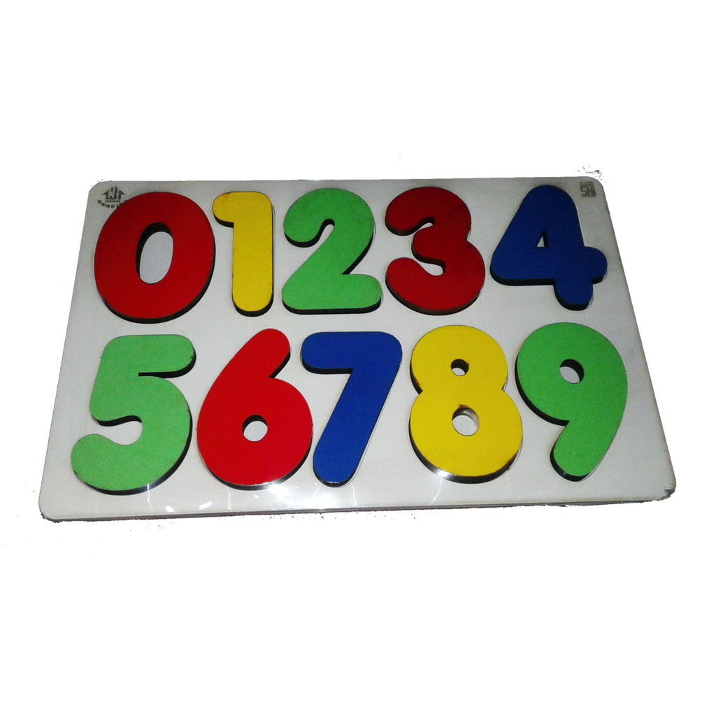 Jual Mainan Anak Puzzle Angka Edukasi Edukatif APE PAUD TK SNI | Shopee ...