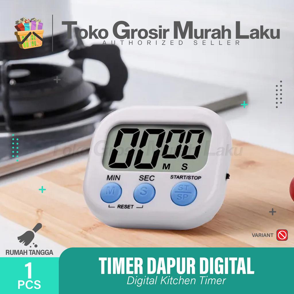 Jual DIGITAL KITCHEN TIMER ALARM DAPUR MASAK CLOCK STOPWACH PENGINGAT ...