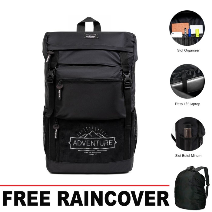 Jual TAS RANSEL PRIA TAS LAPTOP TAS PUNGGUNG DISTRO BACKPACK ADVENTURE ...