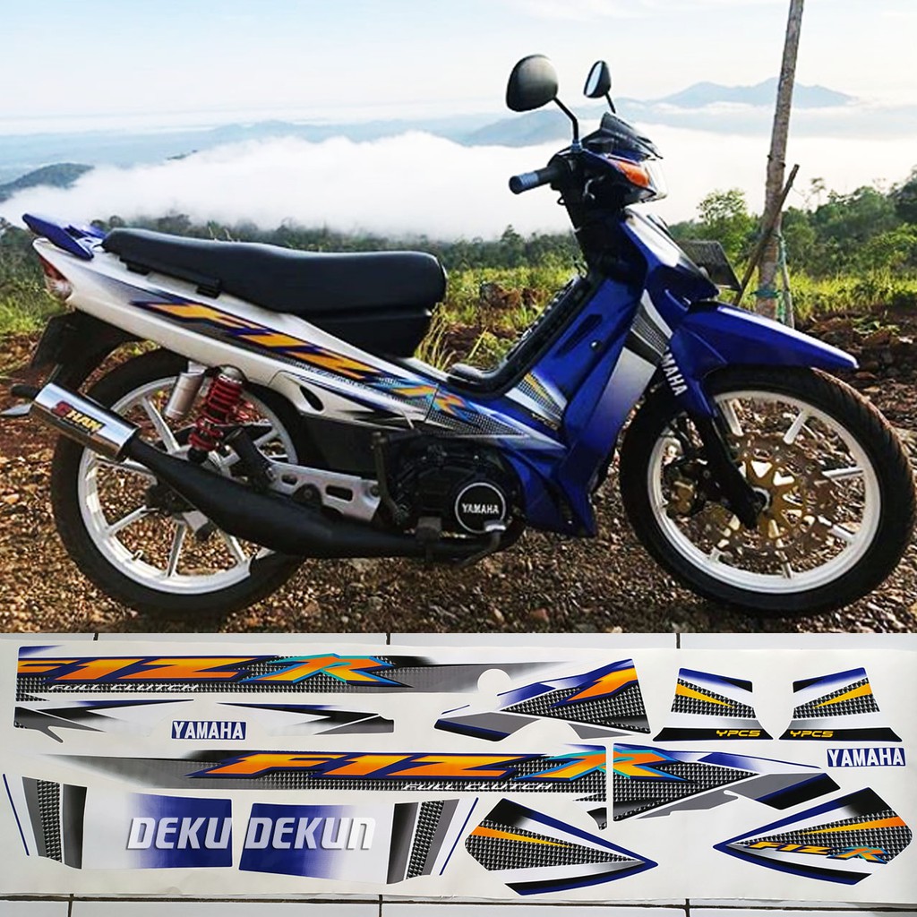 Jual Striping Fizr F1zr Fiz r 2004 Biru Bisa divernis Sudah Potongan ...
