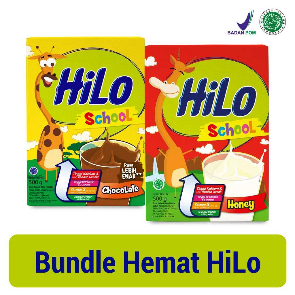 Jual Susu Hilo School Honey 250gr/ Chocolate 500gr | Shopee Indonesia