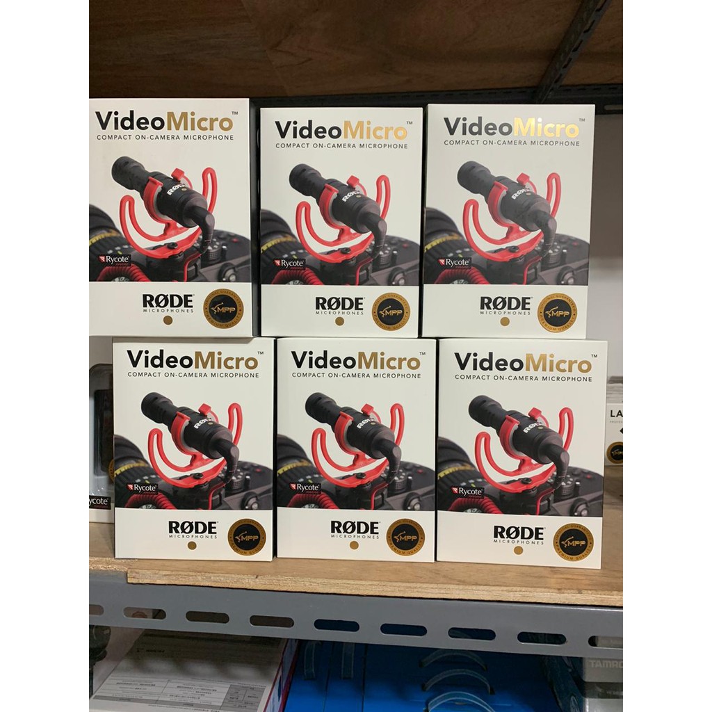 Jual RODE VideoMicro Compact On-Camera Microphone - RODE Video Micro ...
