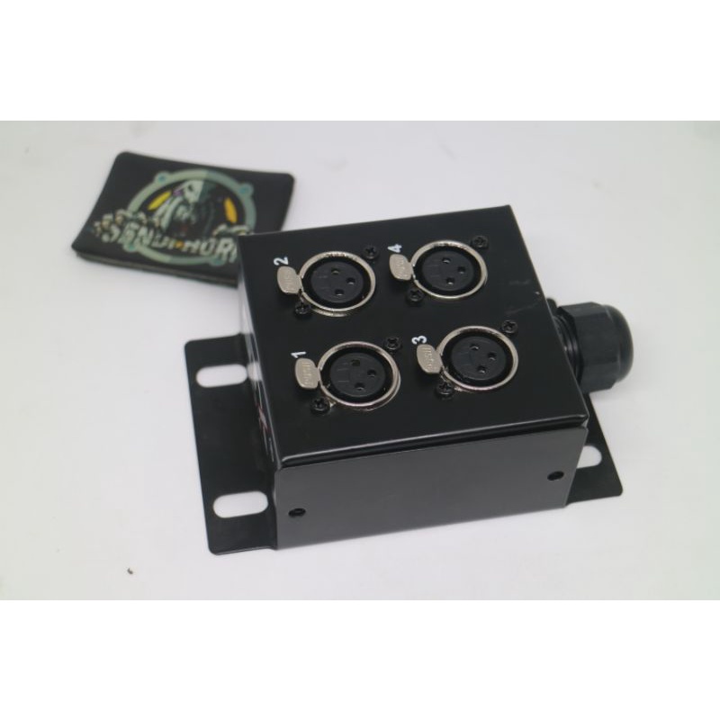Jual Junction Box/ Terminal Snake Cable/Box Snake+Connector 4 CH Type ...