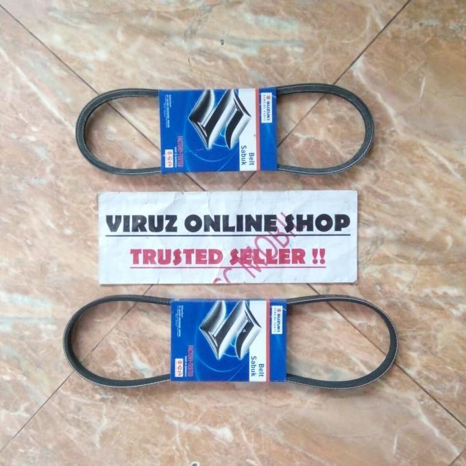 Jual FAN BELT TALI KIPAS MESIN SET SUZUKI APV ARENA |ORIGINAL PART | Shopee Indonesia
