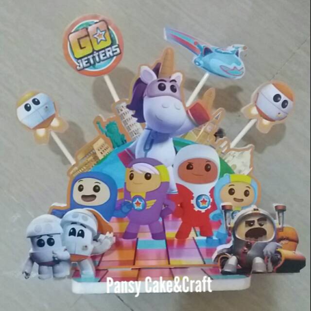 Jual Cake topper Go Jetters | Shopee Indonesia