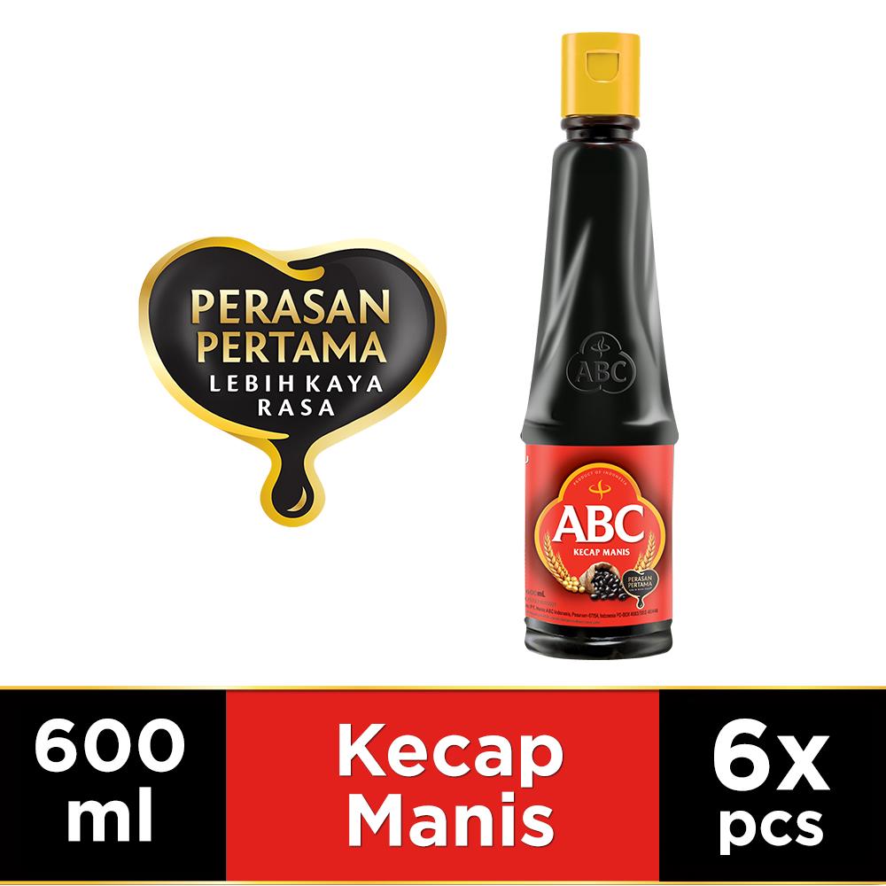 Jual ABC Kecap Manis 6 x 600 mL | Shopee Indonesia