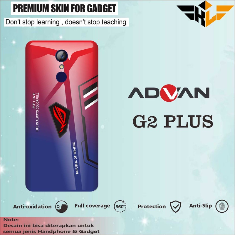 Jual Beli 1 Geratis 1 SKIN HANDPHONE ADVAN G2 PLUS ROG | Shopee Indonesia