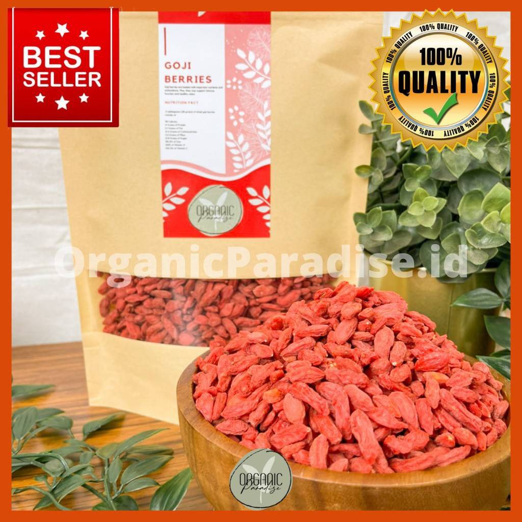 Jual Goji berry 250 gram / Gojiberry / Kichi / Kiche / Wolfberry ...