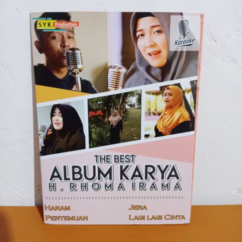 Jual KASET VCD DVD KARAOKE THE BEST ALBUM KARYA H.RHOMA IRAMA | Shopee Indonesia