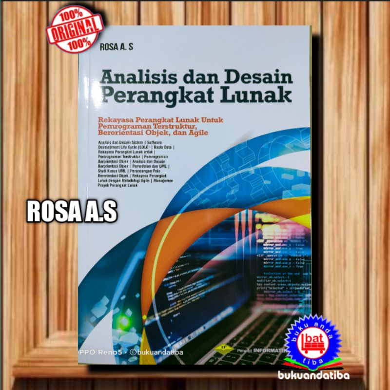 Jual Buku Analisis Desain Perangkat Lunak - Rosa A. S - Informatika ...