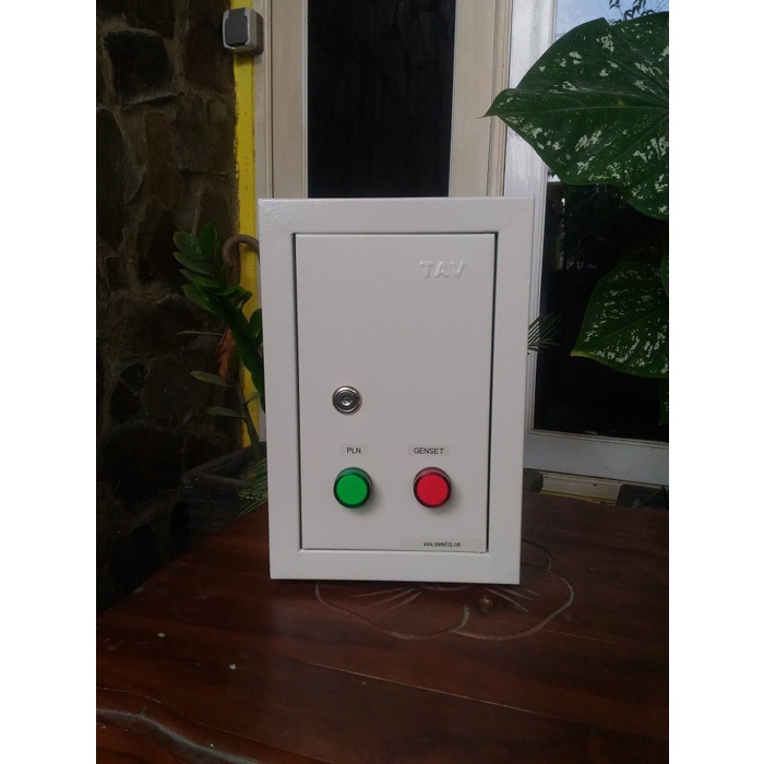 Jual Panel Kontrol Auto Switch PLN Genset 3500 Watt fitur Switch Off ...