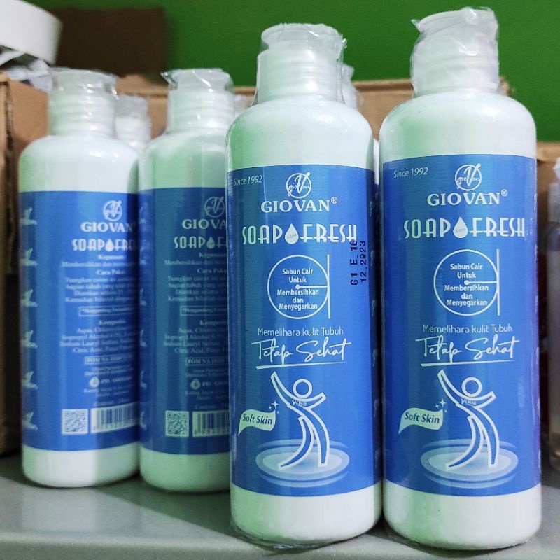 Jual SABUN GIOVAN TERBARU KEMASAN 240 ML | Shopee Indonesia