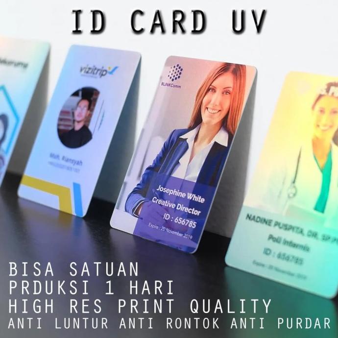 Jual UV PRINT ID CARD KARTU MAHASISWA KARTU PEGAWAI KARTU MEMBER KARTU ...