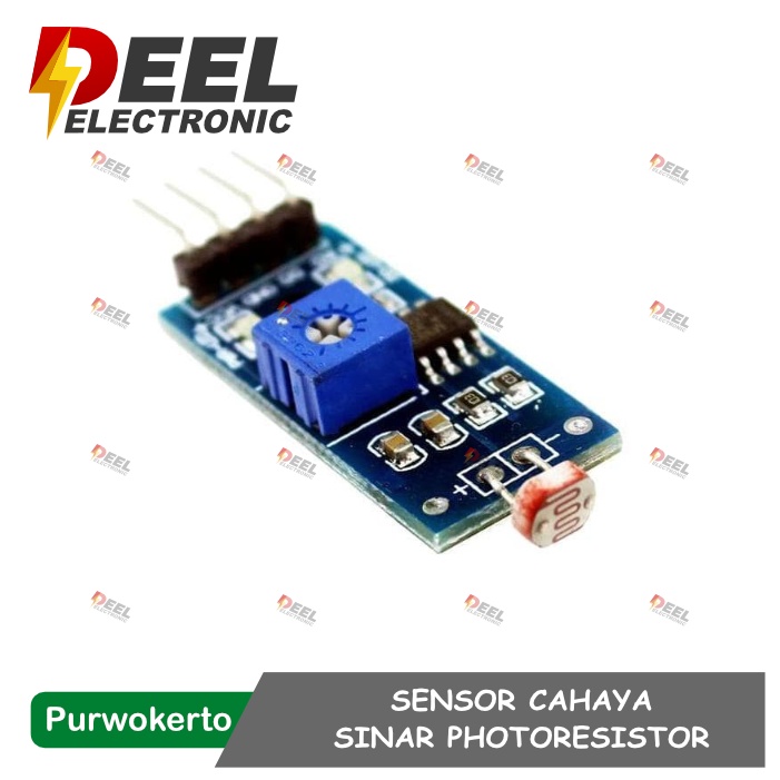 Jual SENSOR CAHAYA SINAR PHOTORESISTOR LDR LIGHT ITENSITY FOR ARDUINO ...