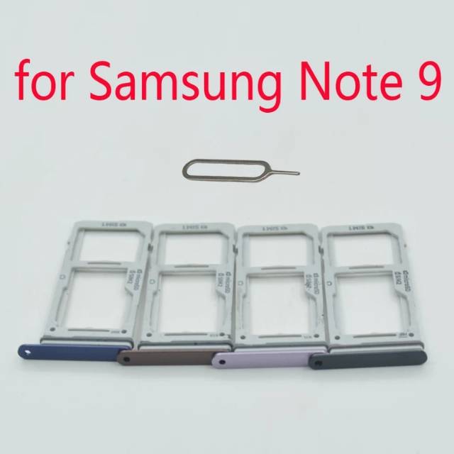 Jual Sim tray dudukan sim Samsung Galaxy Note 9 N960 dual sim | Shopee ...