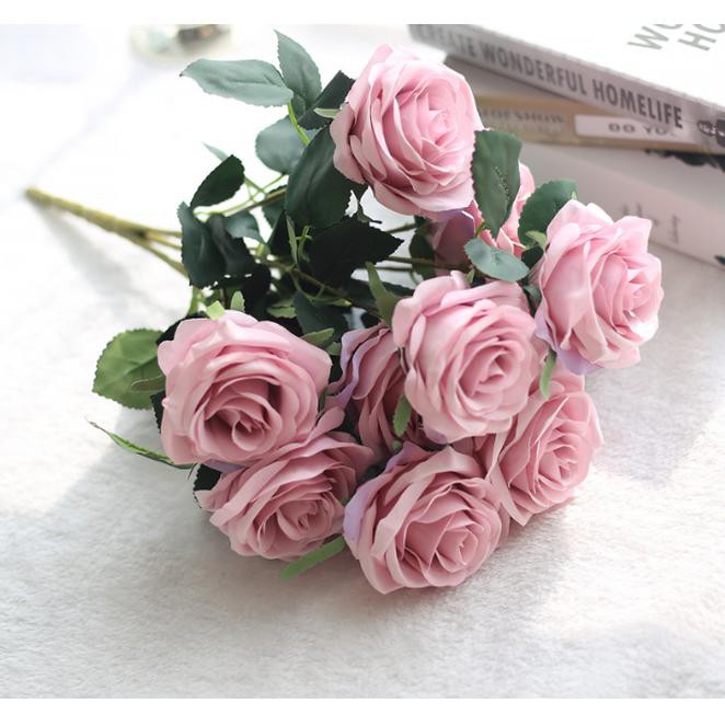 Jual tanaman artificial Bunga Mawar Besar Kelas Premium Besar // Bunga ...