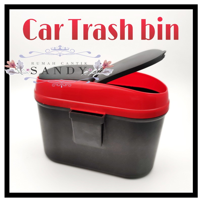 Jual Car Trash Bin ~ Tempat sampah Mobil ~ Car Accesories | Shopee ...