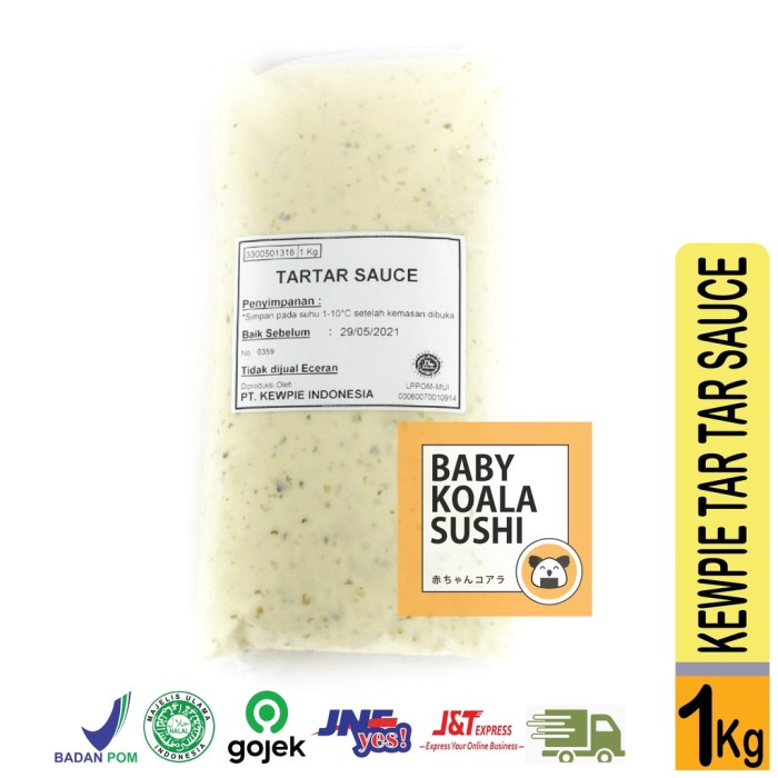 Jual TAR TAR SAUCE KEWPIE 1 Kg Saus Tartar Gurih untuk Cocolan Steak ...