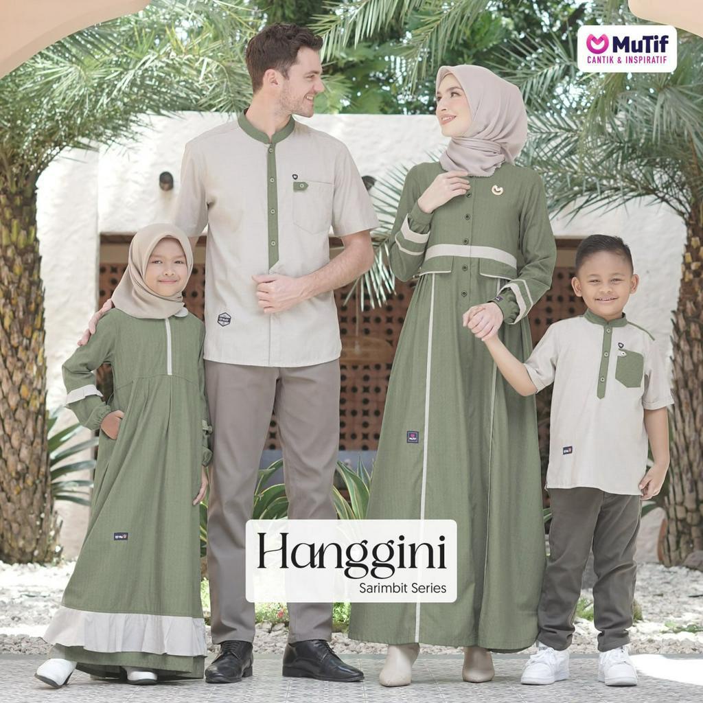 Jual MUTIF | Hanggini Lily Green - Meal Grey | Harsya Meal Grey - Lily ...