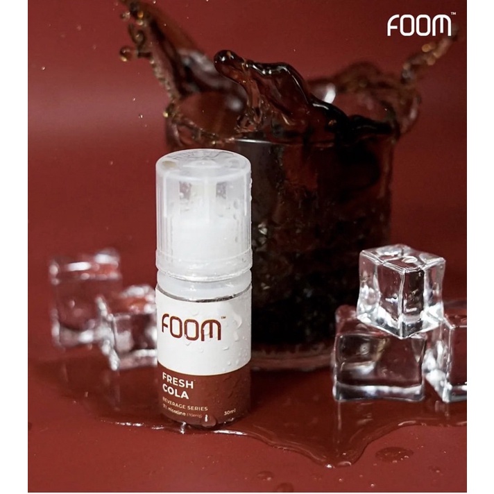 Jual LIQUID SALTNIC FOOM FRESH COLA 30ML 30MG | Shopee Indonesia