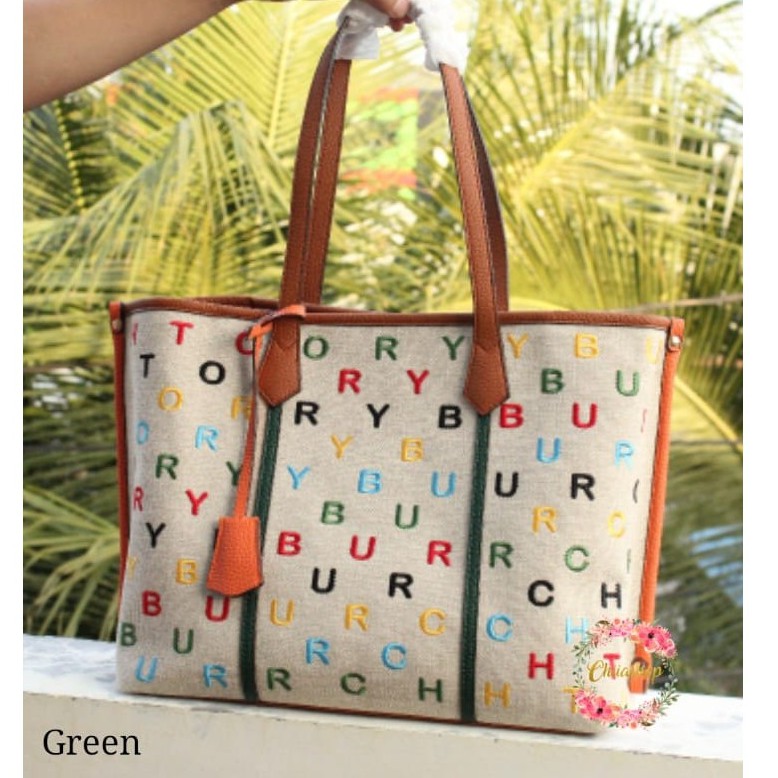 Jual Tote B*rch Perry Alphabet | Shopee Indonesia