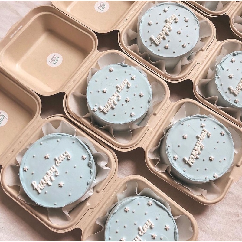 Jual Bento Korean Cake Box / Bagasse Box Kotak Kue | Shopee Indonesia