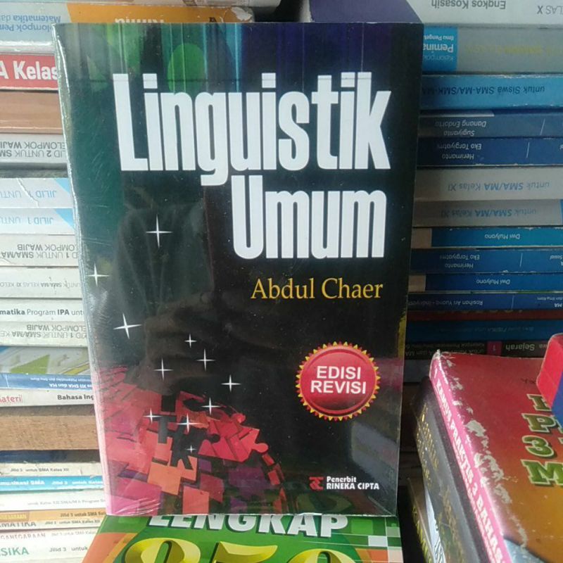 Jual LINGUISTIK UMUM by Abdul chaer, edisi revisi | Shopee Indonesia