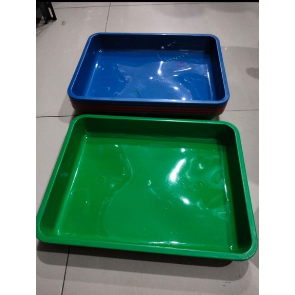 Jual nampan segi besar / nampan plastik warna murah | Shopee Indonesia