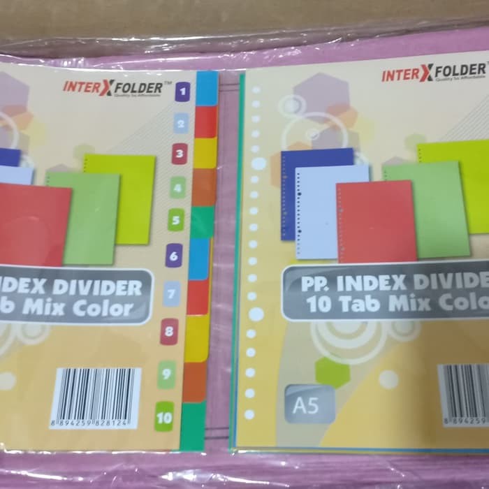 Jual Divider A5 / Pembatas Odner Kwitansi | Shopee Indonesia