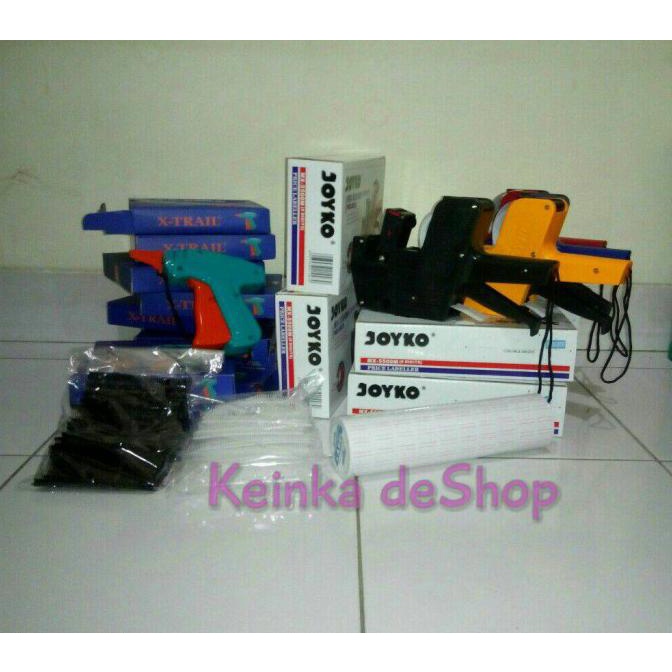 Jual Populer] Paket Alat Tembak Cetak Bandrol Harga Merk Labeller Tag ...