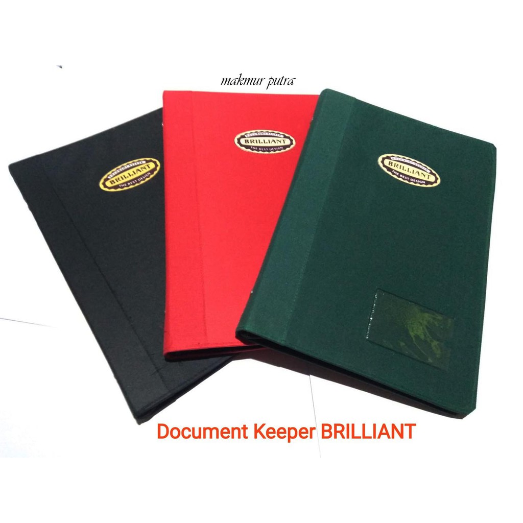 Jual Document Keeper/Map Clear Holder / F4 Folio Resliting BRILLIANT ...