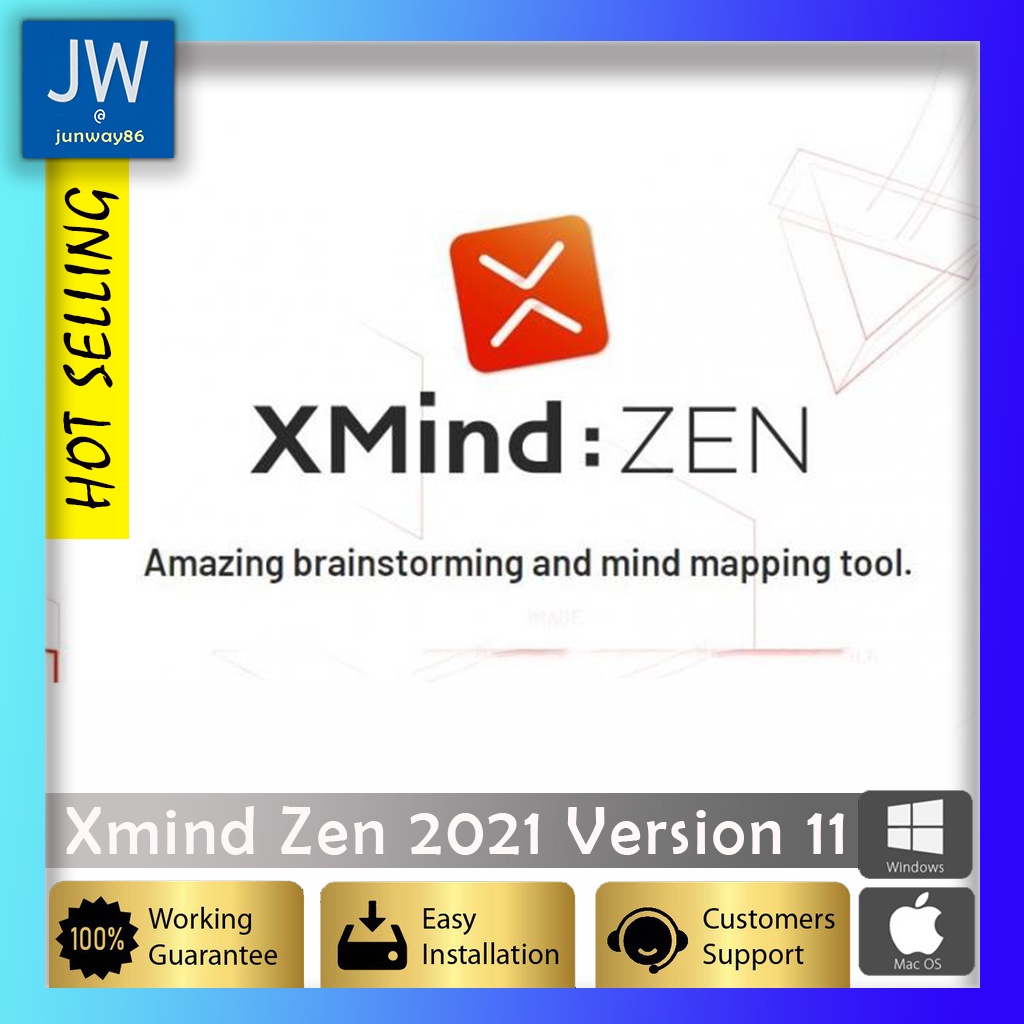 Jual XMind ZEN 11.1 x64 Latest December 2021 Version - Win/ Mac Full ...
