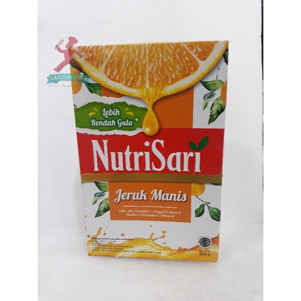 Jual Nutrisari Jeruk Manis 500gr | Shopee Indonesia