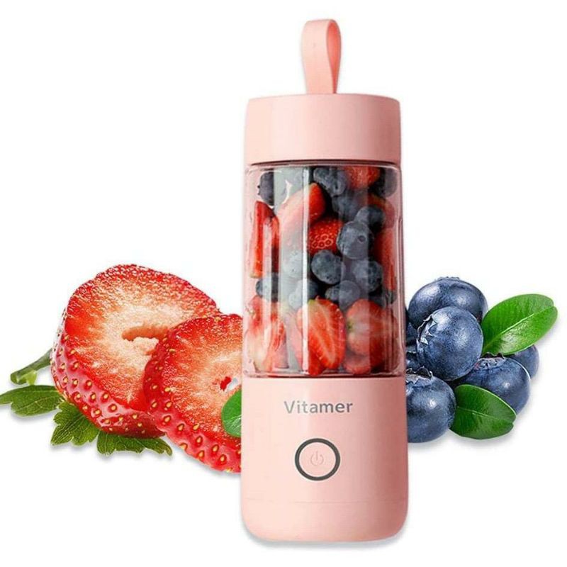 Jual VITAMER 350ML PORTABLE JUICER/BLENDER 100% ORIGINAL | Shopee Indonesia