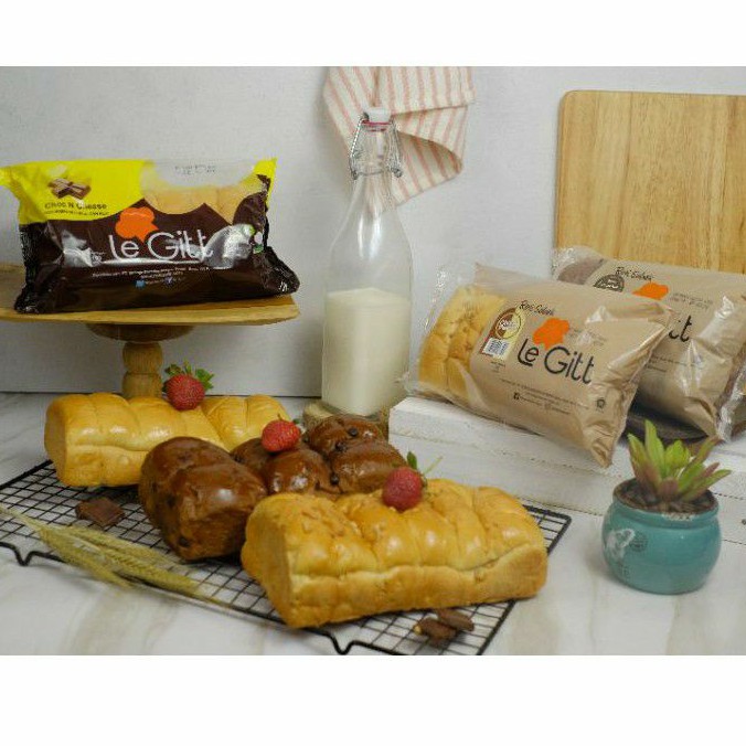 Jual Paket Roti Sobek 3 Rasa Le Gitt | Shopee Indonesia