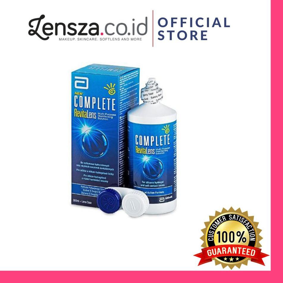 Jual Air Soflen Complete RevitaLens 300ml / Pembersih Softles Complete ...