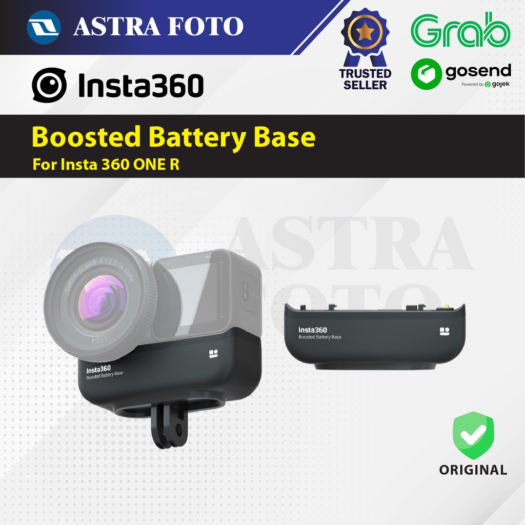 Jual Insta360 ONE R Boosted Battery Base Baterai Insta 360 ONE R ...