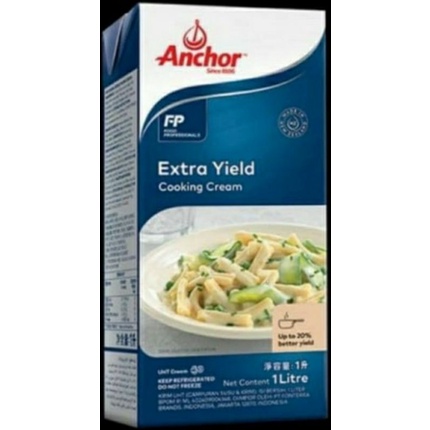 Jual Anchor Cooking Cream / Extra Yield (1 Liter) | Shopee Indonesia